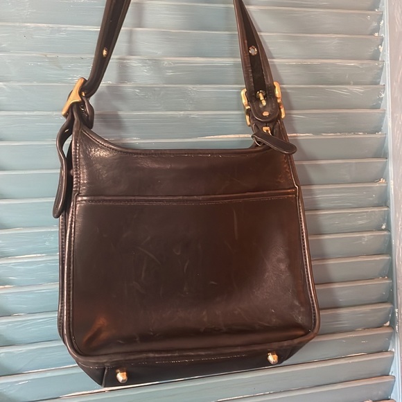 Coach | Bags | Rare Large Vintage Legacy Zip Coach Bag With Large Brass ...